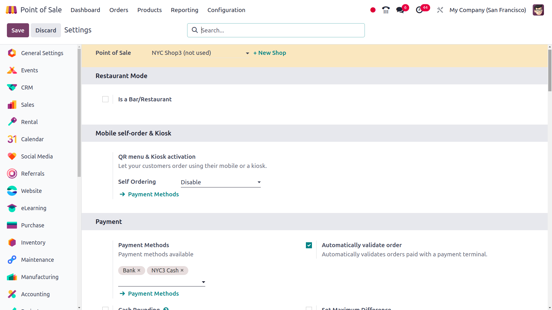 satıs-noktasi | Ranvals Odoo
